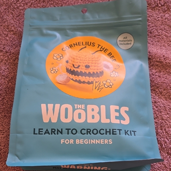 Woobles | Other | The Woobles Crochet Kit Cornelius The Bee | Poshmark
